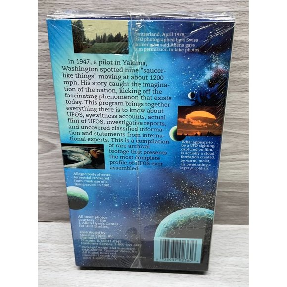 Questar | Media | Ufo From Legend To Reality Vhs Video Part Questar ...